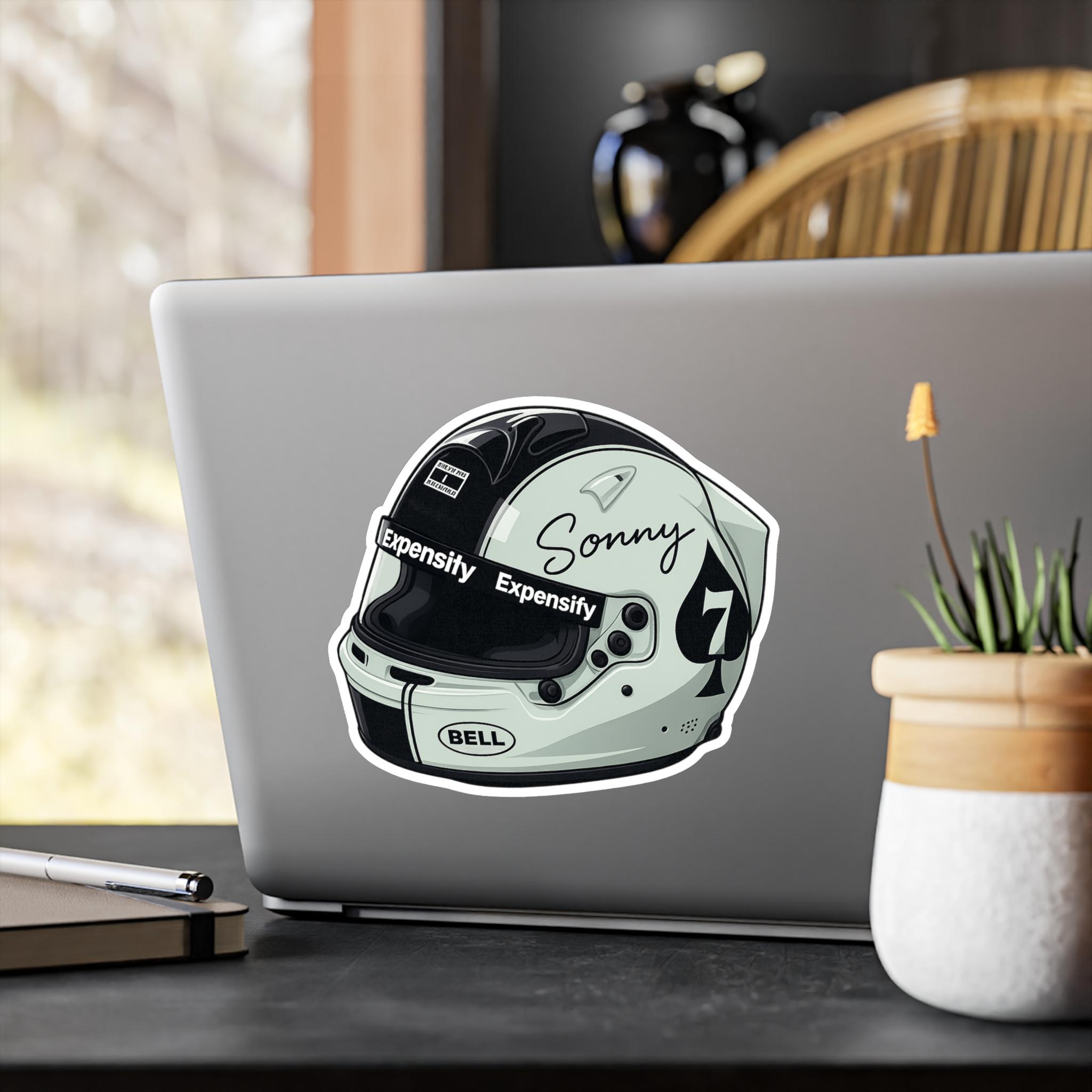 Sonny Hayes Racing Legend Helmet Sticker: UV & Water Resistant Decal - Etsy