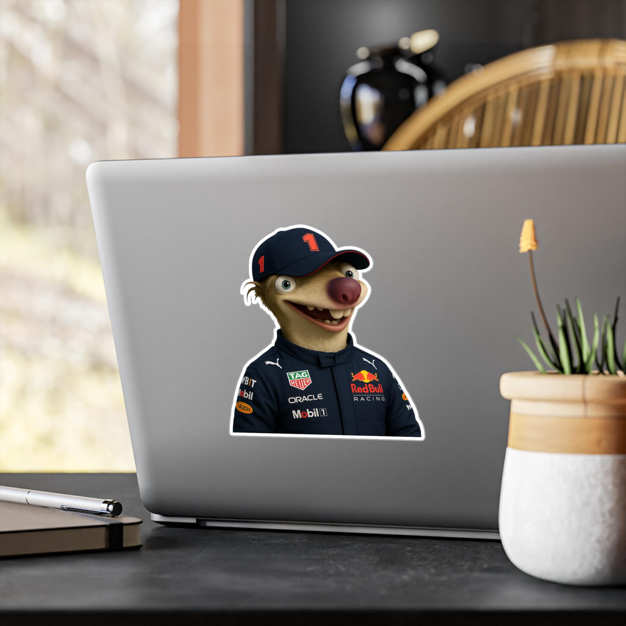 Sid Red Bull Racing Sticker for Laptops, Car, Hydroflasks - Etsy