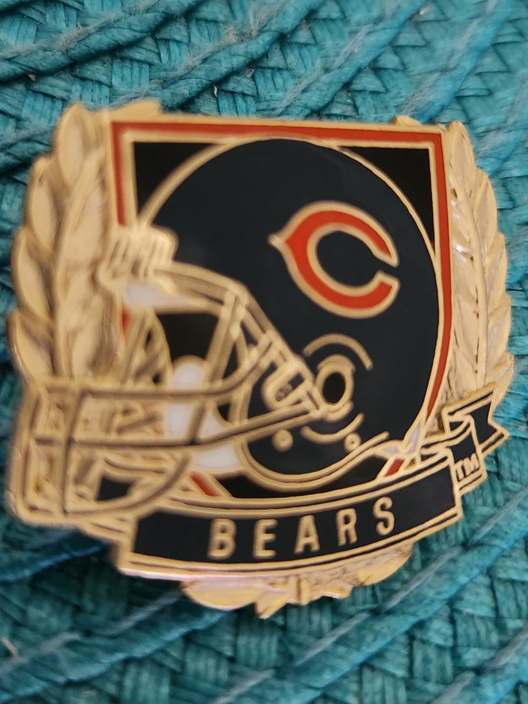 Chicago Bears Lapel Pin - Etsy