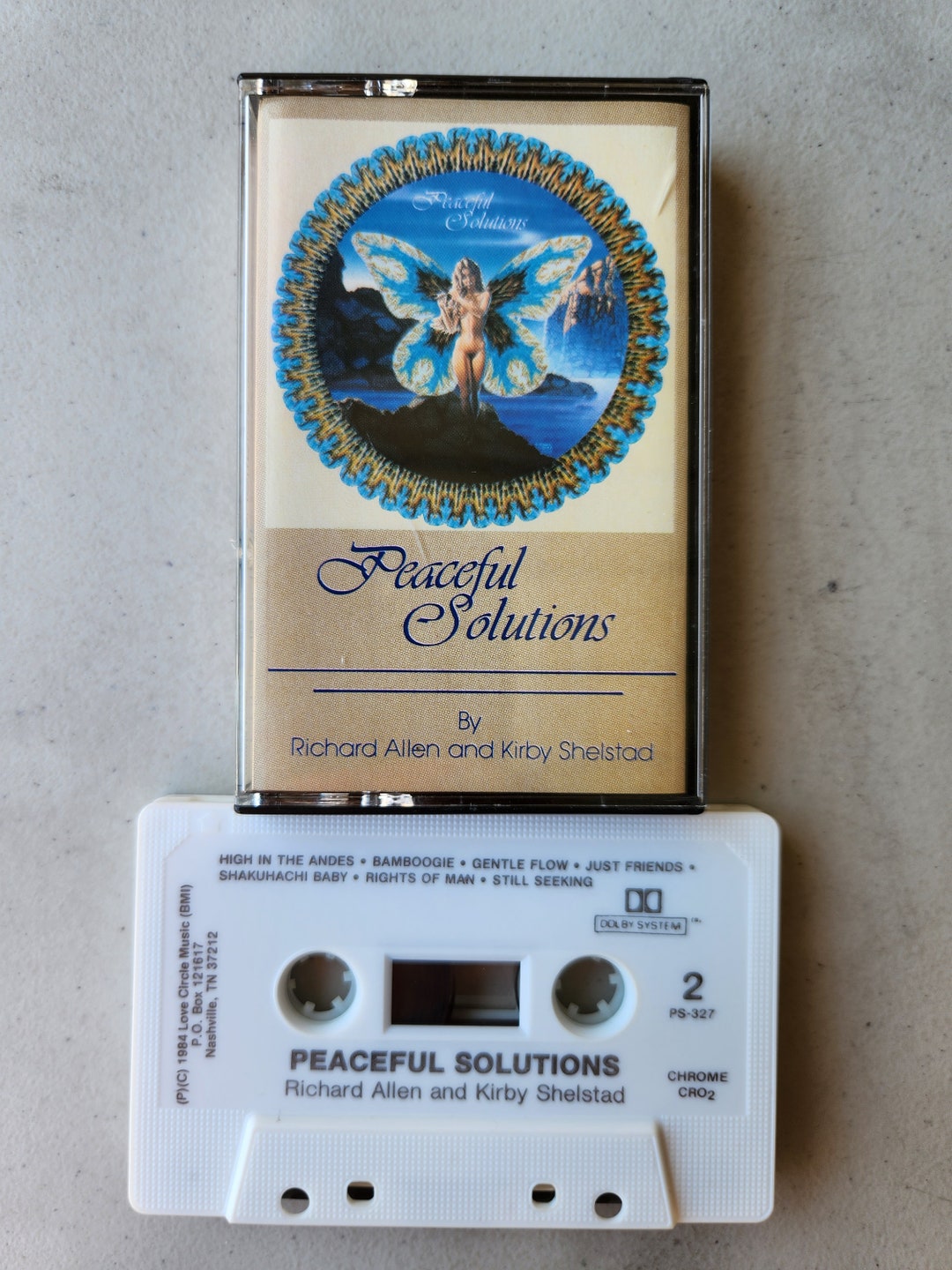 Music Cassette-peaceful Solutions Cassette Tape - Etsy