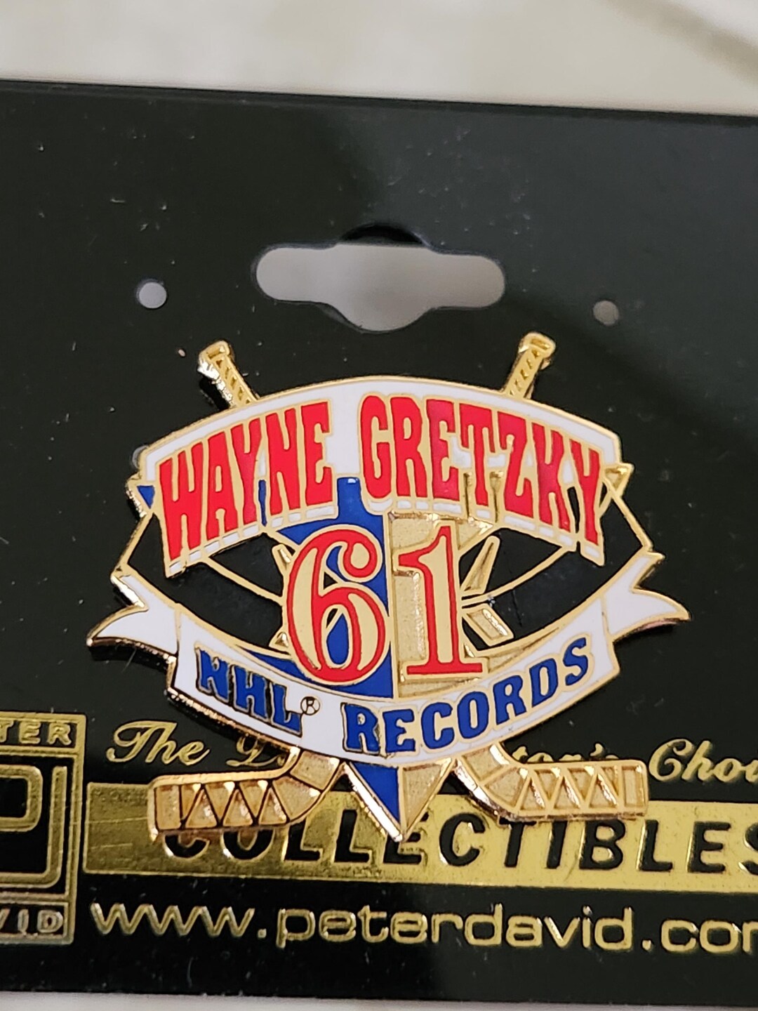 Wayne Gretzky #61 Lapel Pin - Etsy