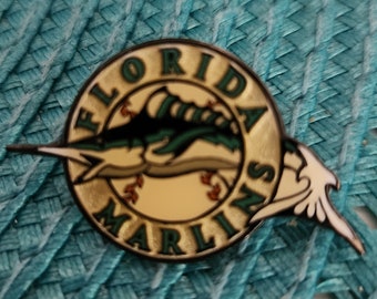 Florida Marlins Pewter Pin 1993 Vintage by Fine Pewter MLB Baseball ...