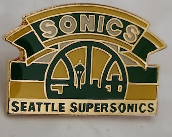 Seattle Supersonics Pin Sonics 30 Year Anniversary 1967-1997 NBA ...