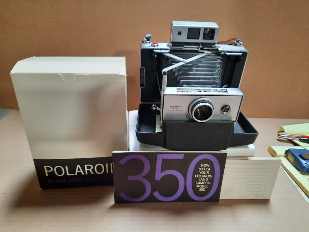 Camera Vintage Polaroid Model 350 Land Camera - Etsy