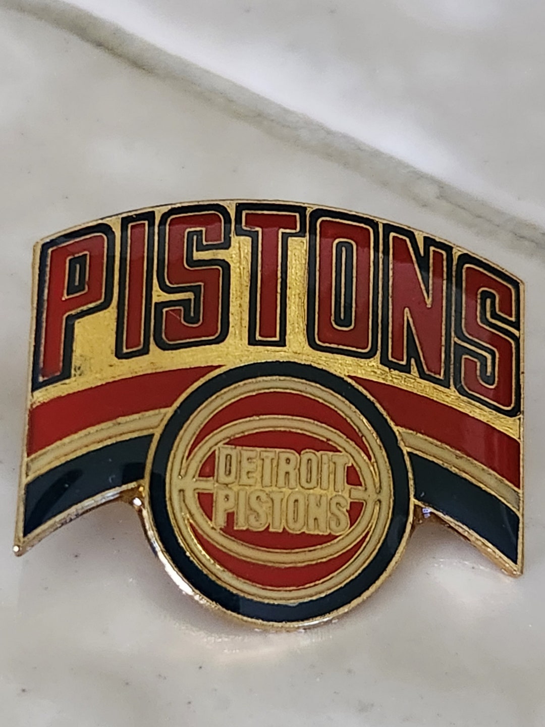 Detroit Pistons Lapel Pin - Etsy