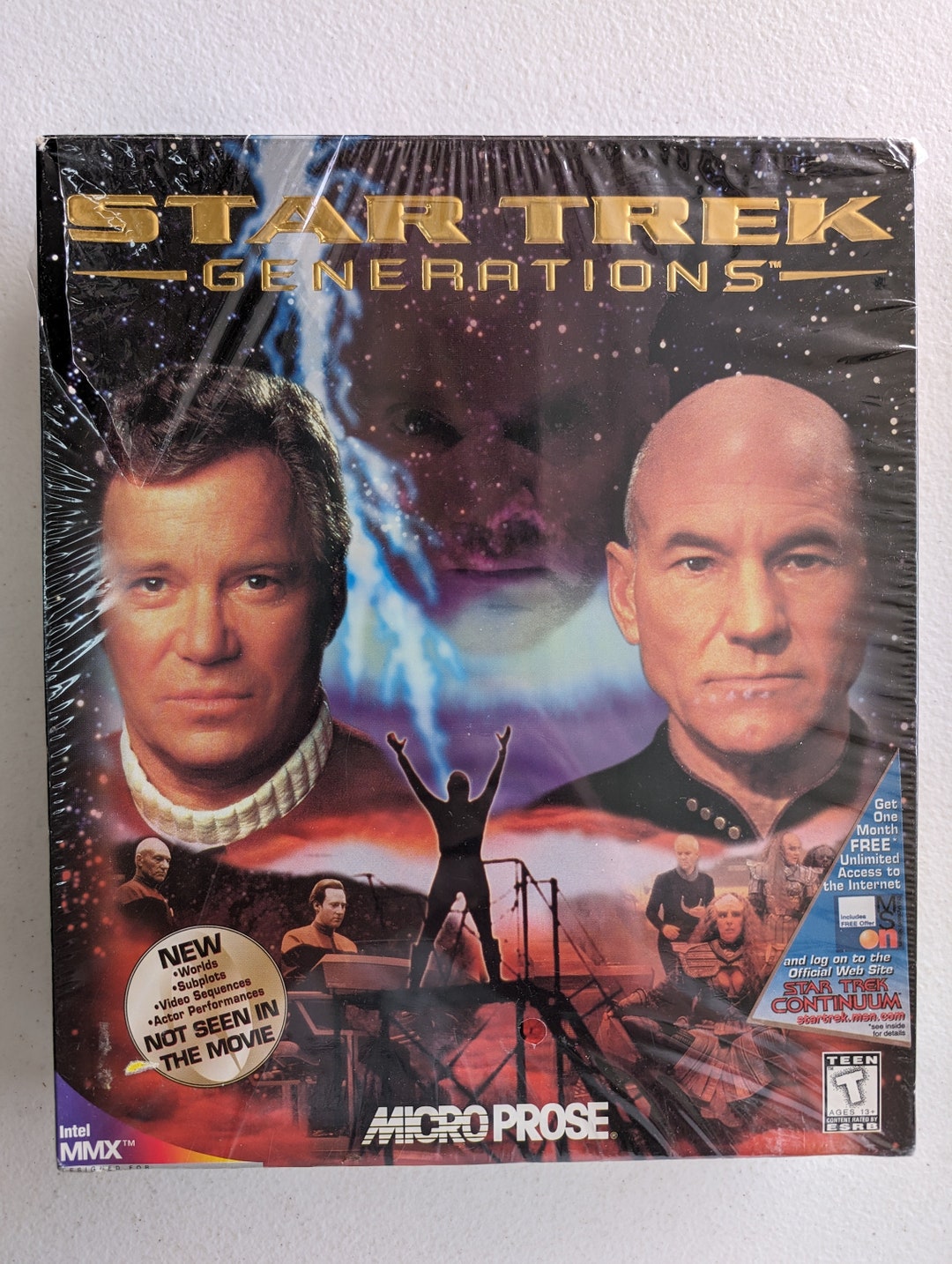 Game-star Trek Generations CD Rom - Etsy