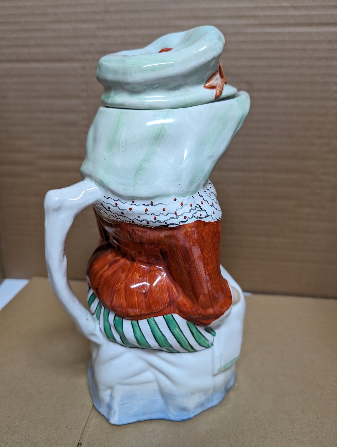 Antique Accesory-vintage Staffordshire Ware Lady Toby Punch Jug - Etsy