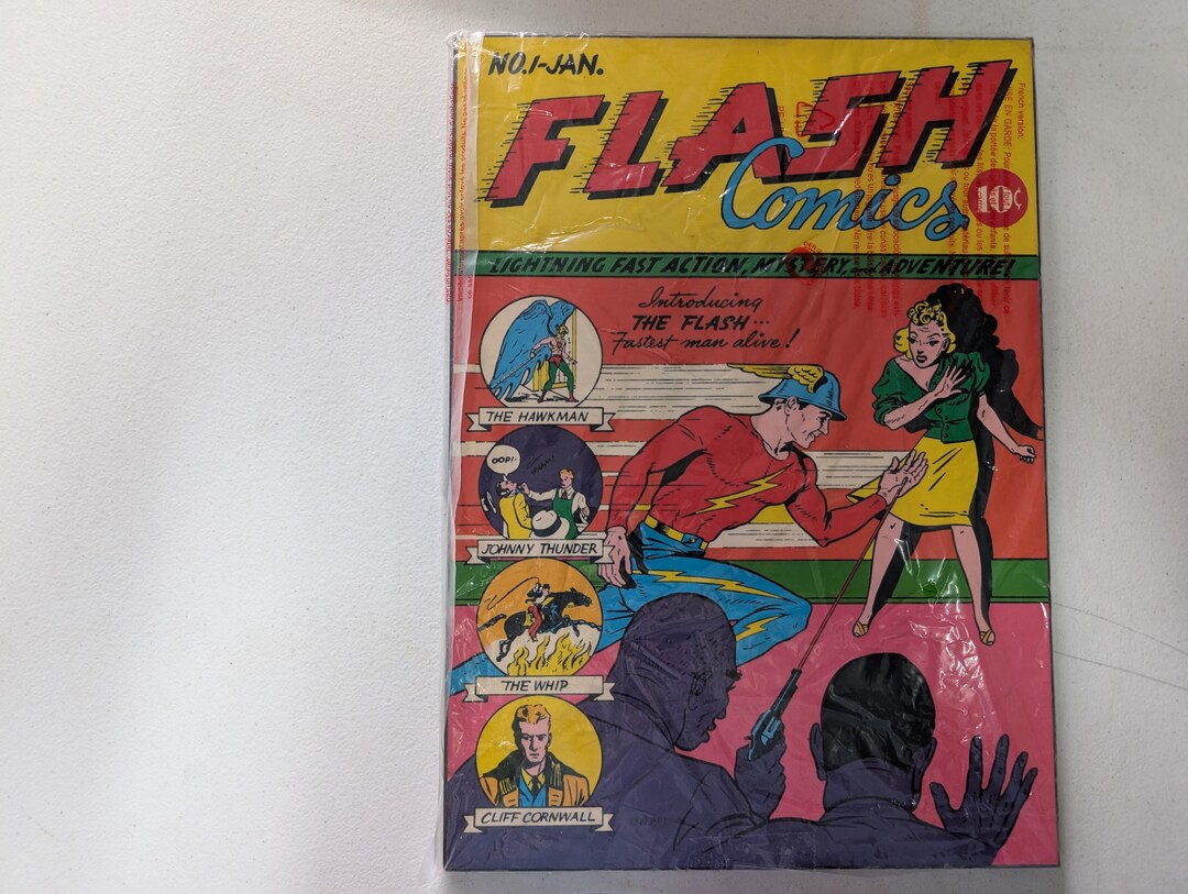 Flash Comics #1 Reproduction - Etsy