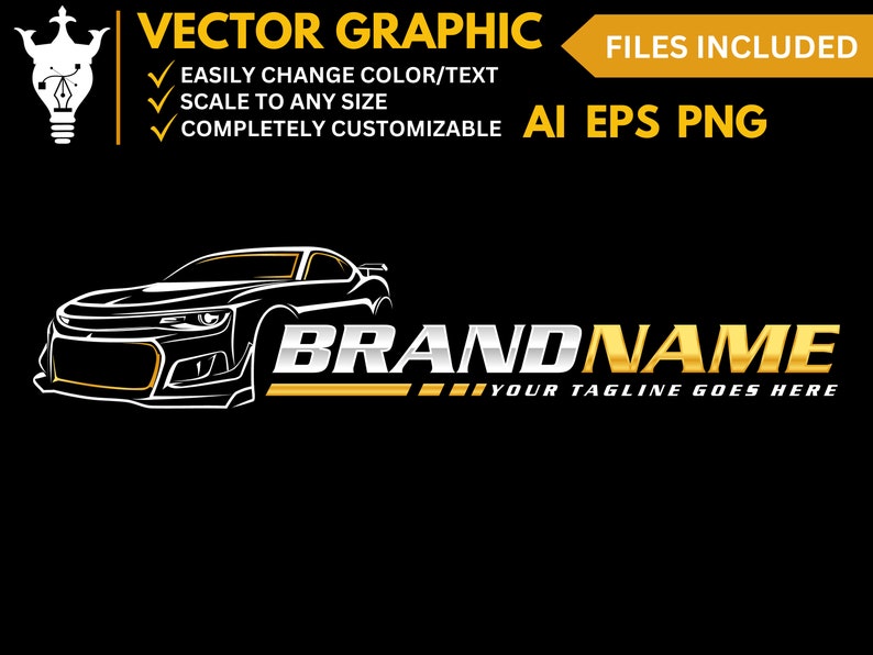 Car Mechanic Logo Car Logo Race Car Logo muscle Car Logo - Etsy