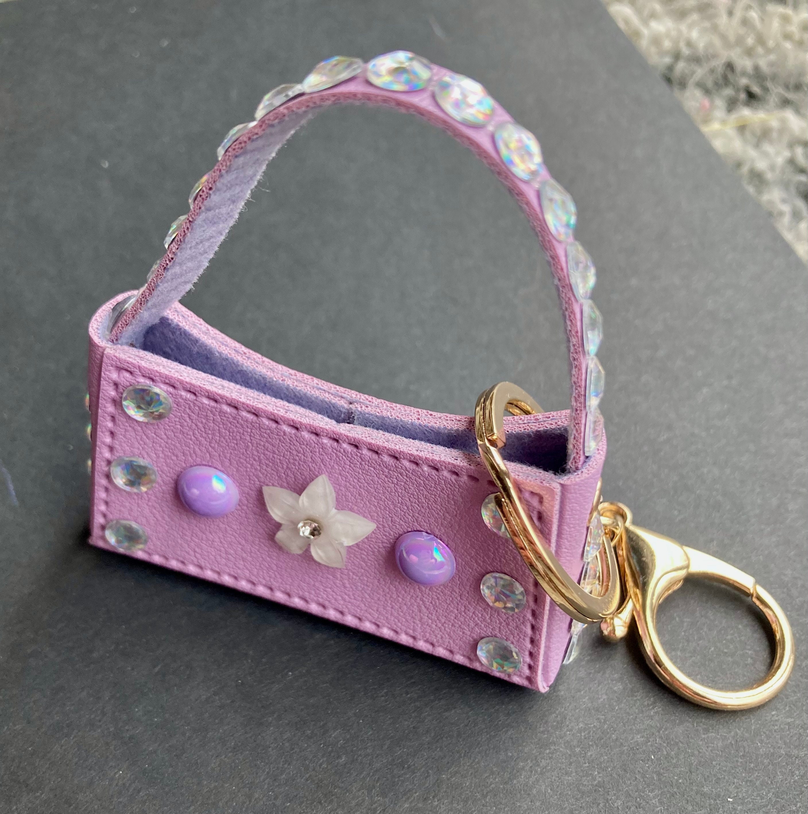 Mini Gem Purse Keychain - Etsy