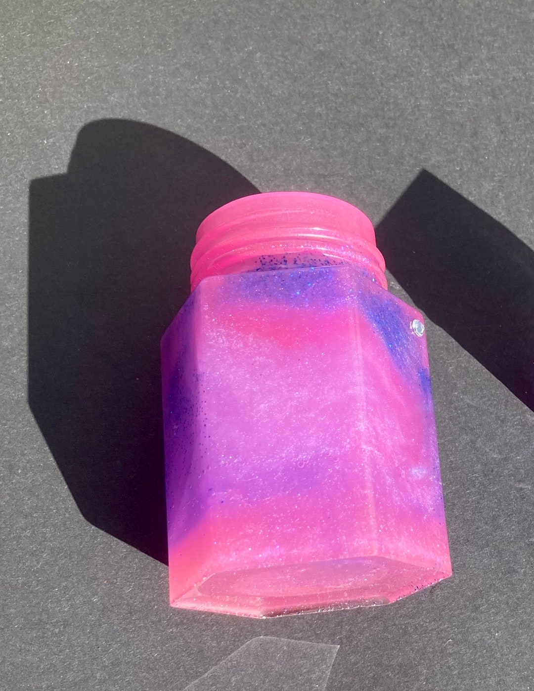 Moon and Star Resin Potion Jar - Etsy