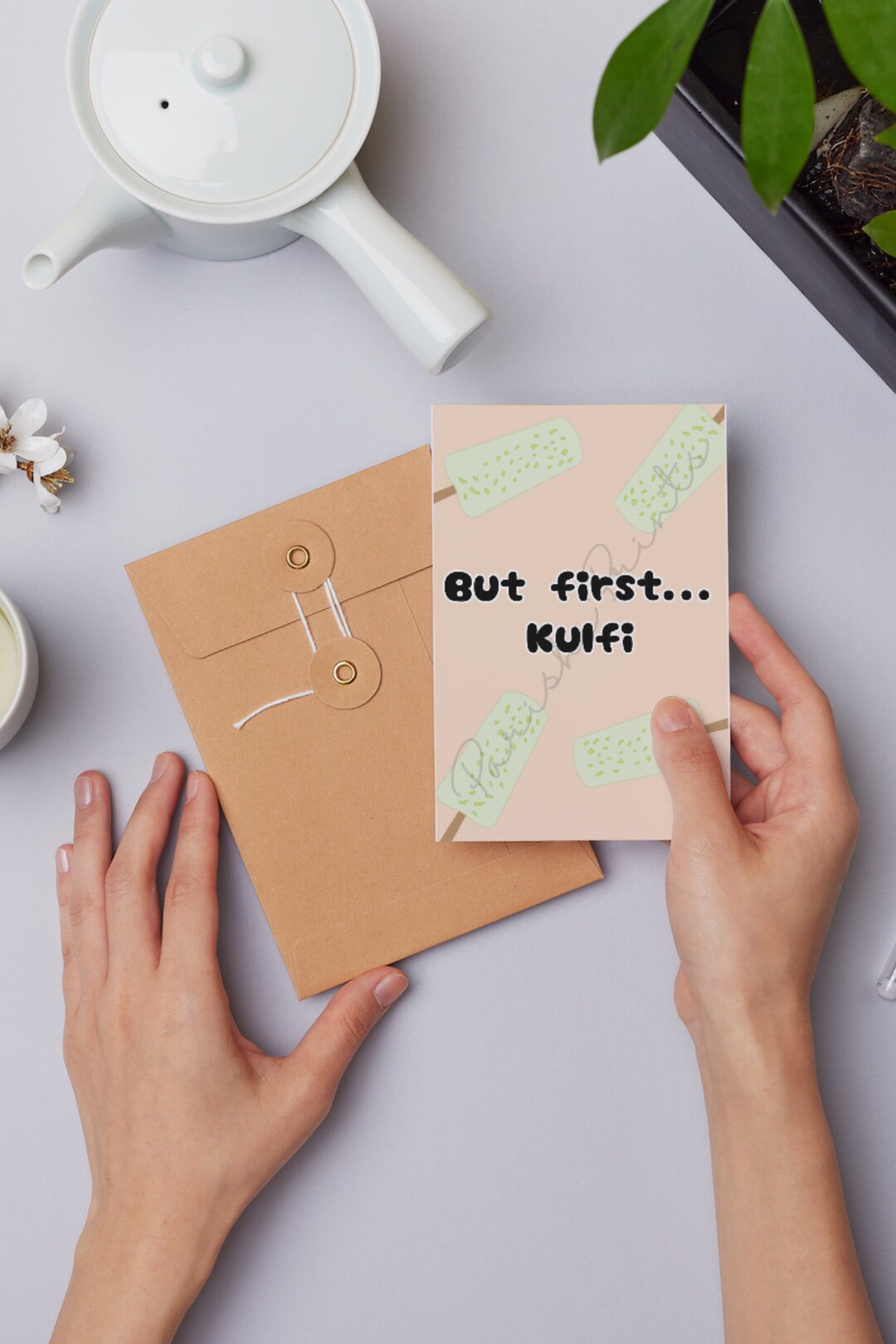 But First Kulfi | Indian Ice Cream Illustration | Digital Print ...