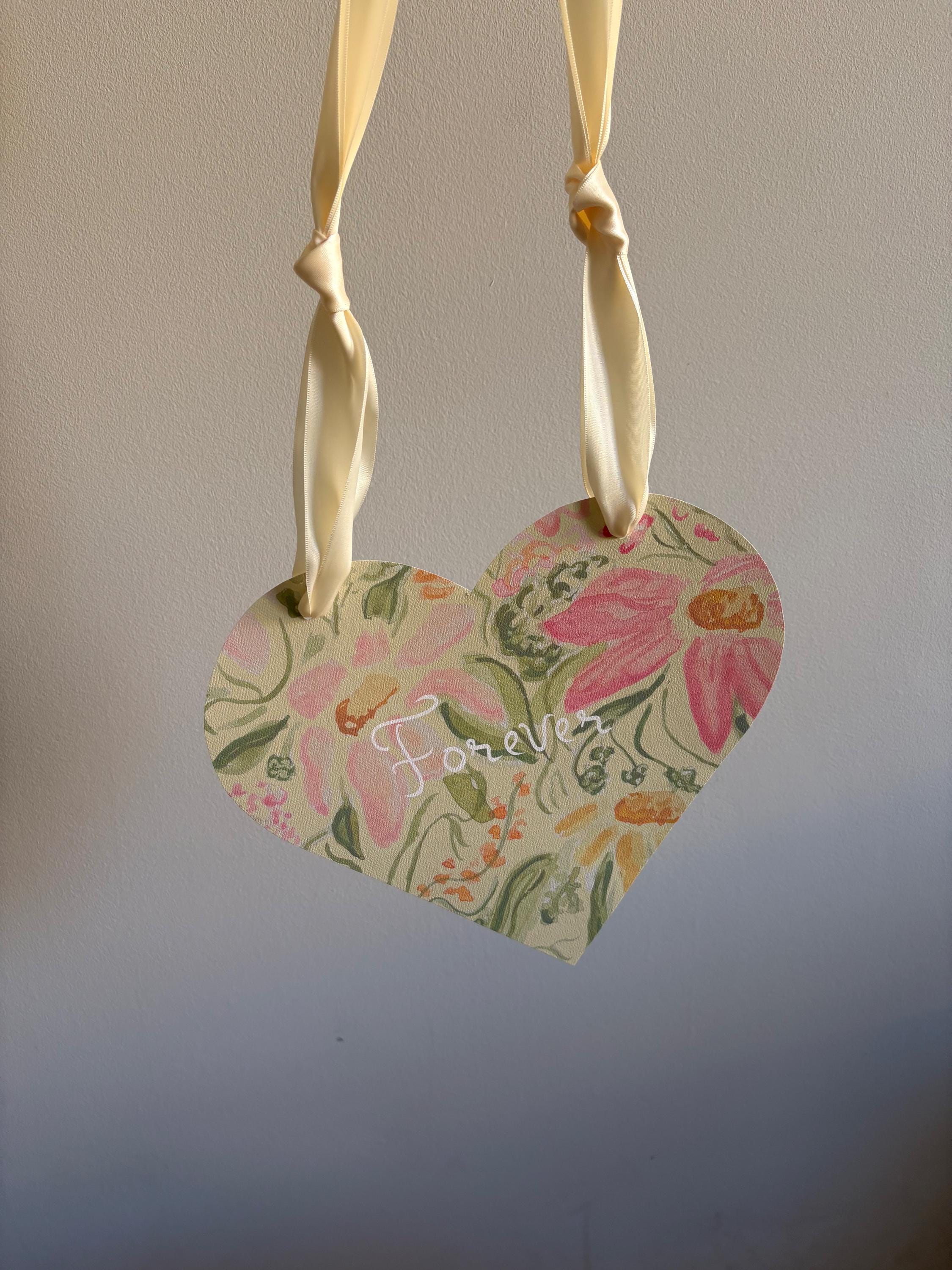 Customizable Wedding Just Married Heart Sign - Etsy