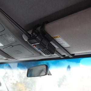 2nd Gen Toyota Tacoma Visor Ham Radio Mount - Etsy