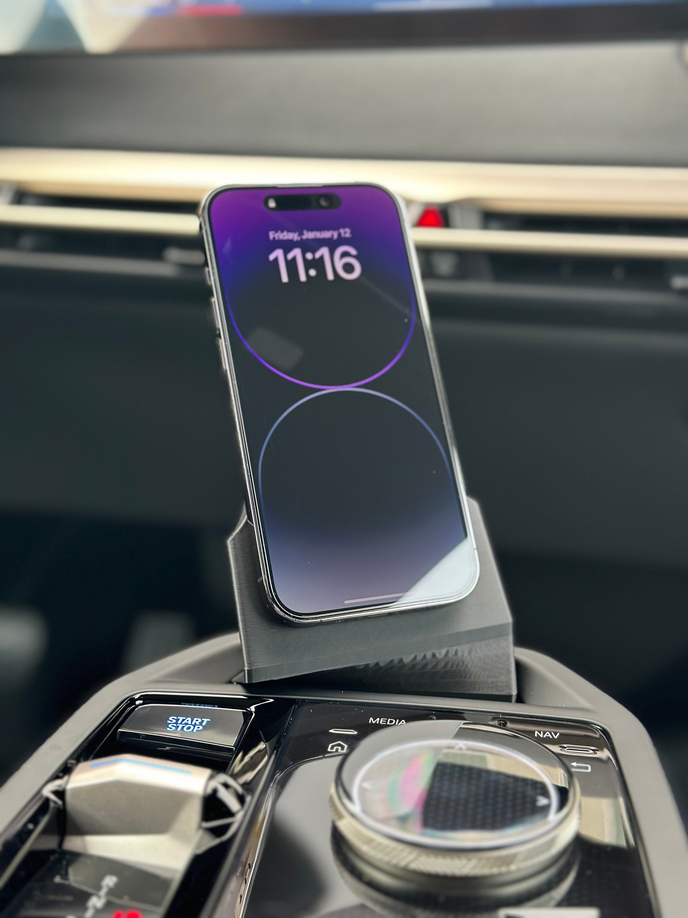 BMW Ix Magsafe-compatible Wireless Charging Stand driver-facing - Etsy