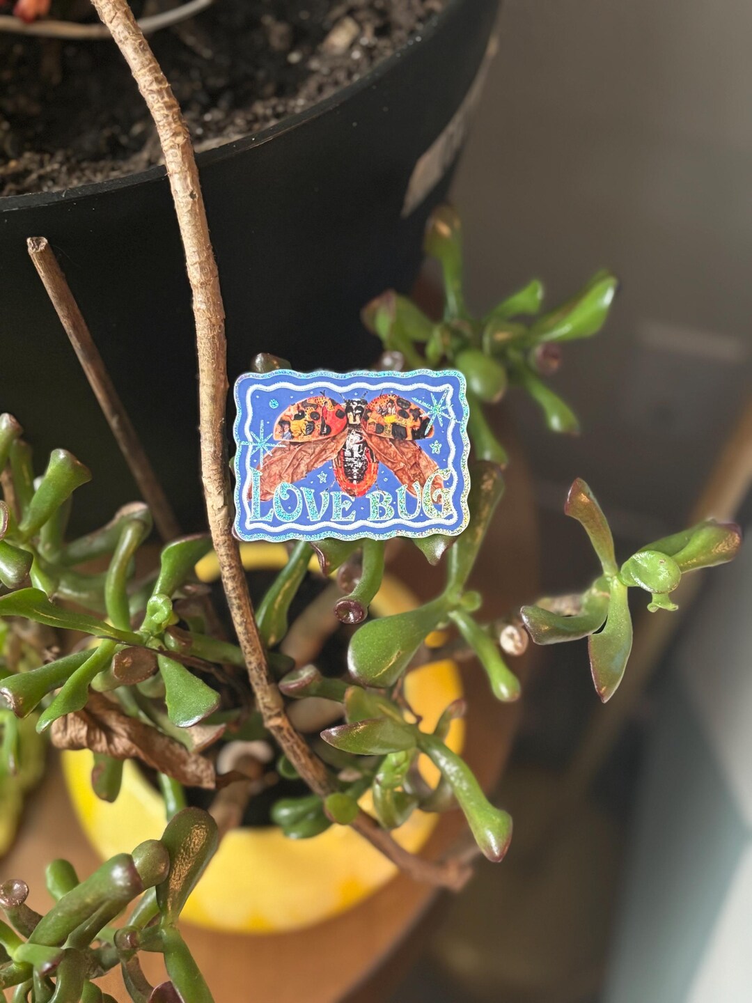 Love Bug. Sticker - Etsy
