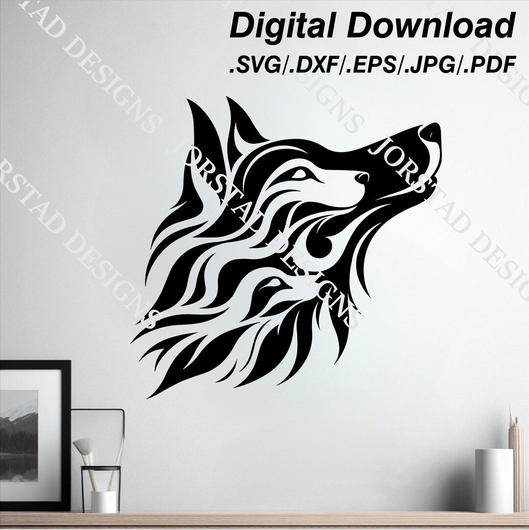 Wolf Morphing , Animal Head, Inspirational Design, Cuttable Design ...