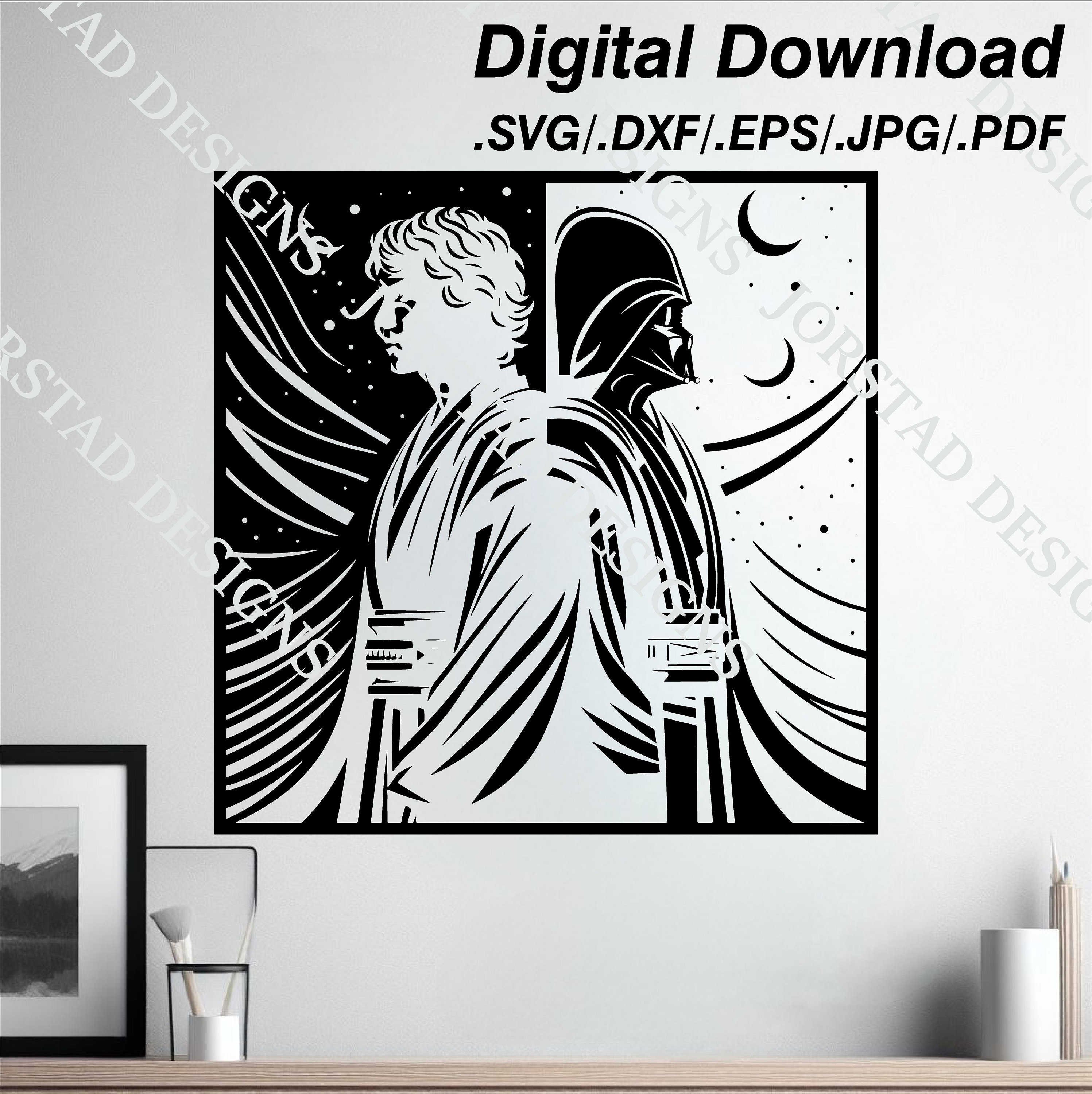 Darth Vader Conceptual Design, Star Wars Mirror of True Self, Digital ...