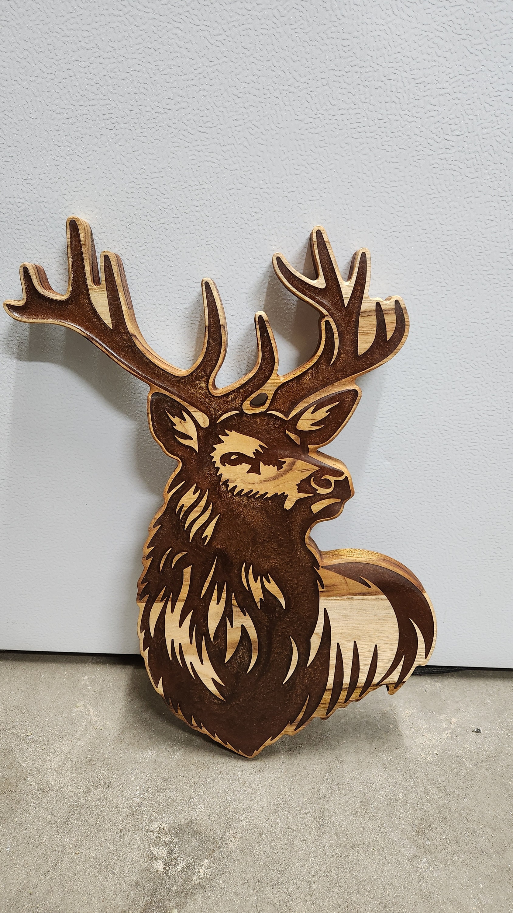 Elk , Animal Head, Inspirational Design, Cuttable Design, Digital ...