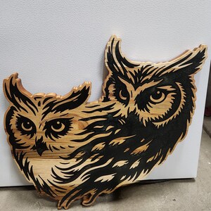 Owls, Morphing Animal Head, Inspirational Design, Cuttable Design ...