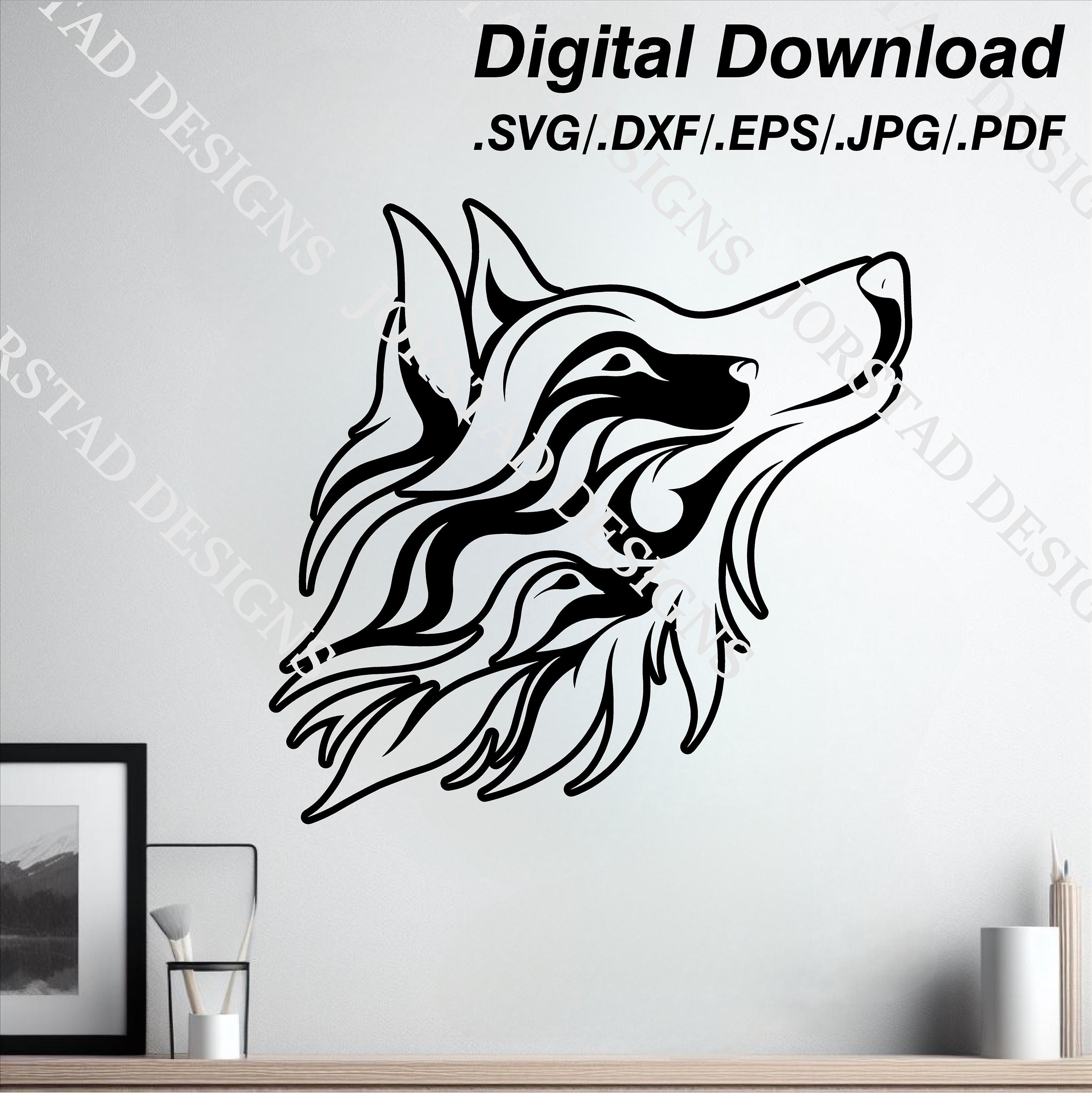 Wolf Morphing , Animal Head, Inspirational Design, Cuttable Design ...