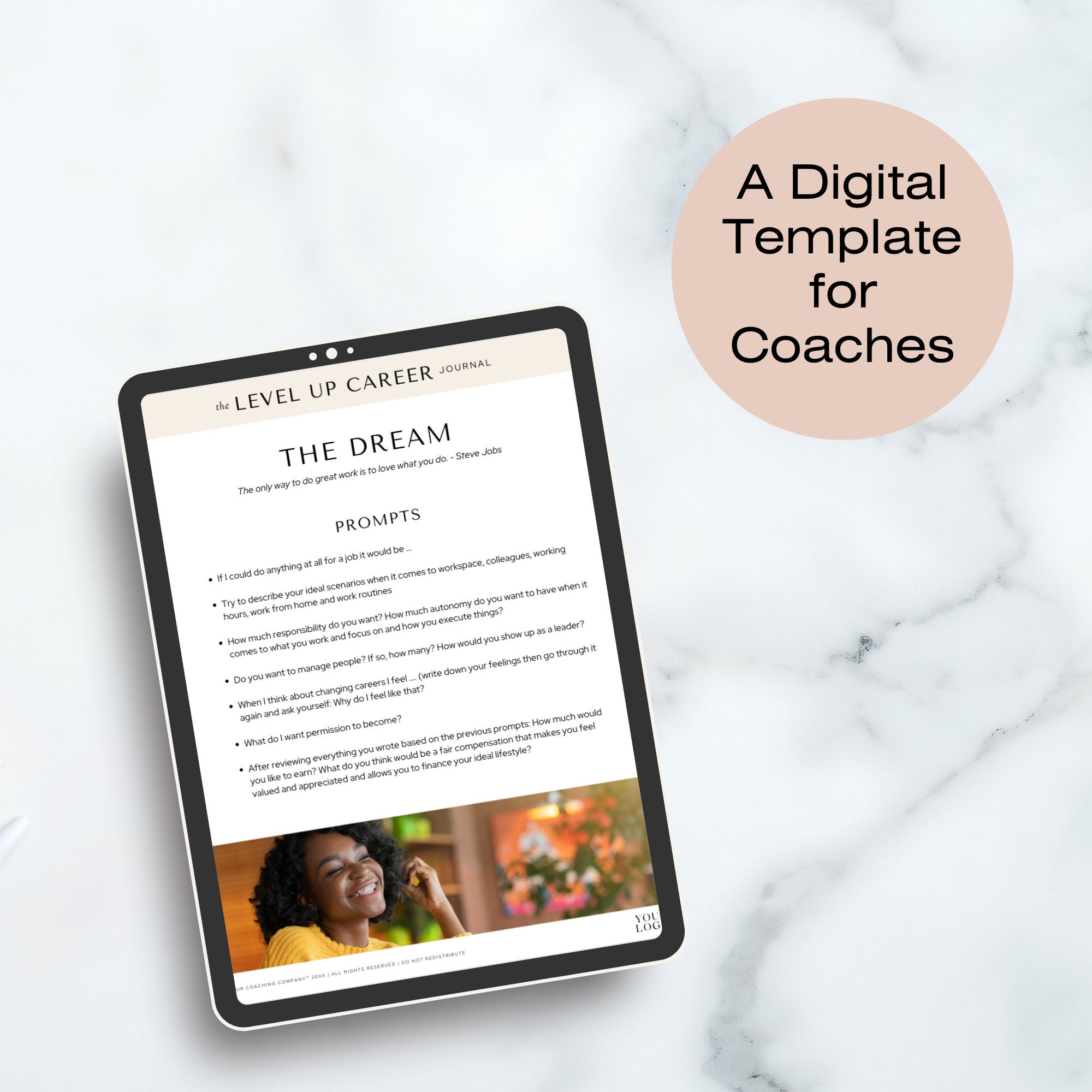 Career Plan | Career Journal Template | Career Canva Template | Career ...