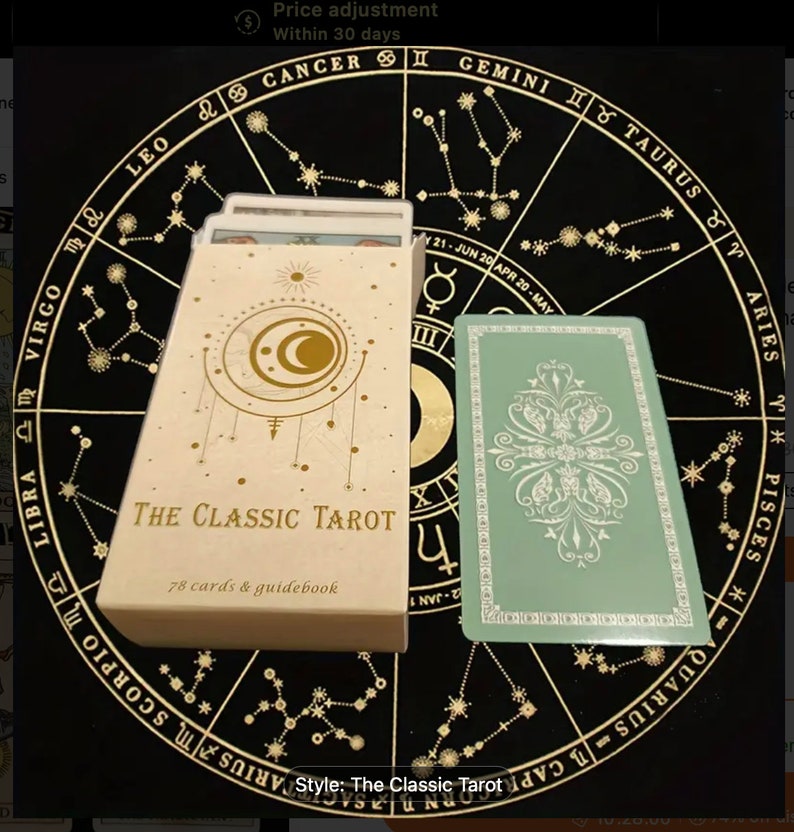 Classic Tarot Deck - Etsy