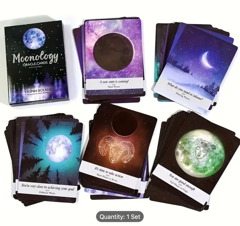 Moonology Oracle Cards - Etsy