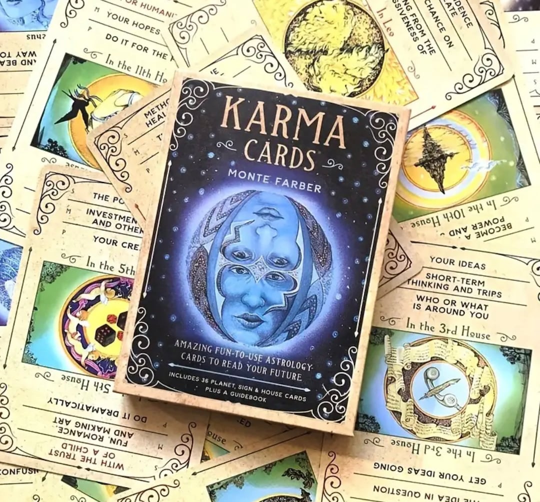 Karma Oracle Cards - Etsy
