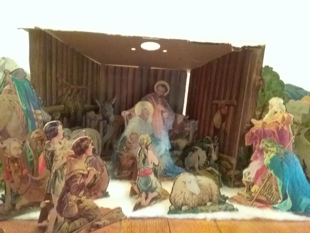 Crèche Nativity Manger - Etsy