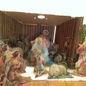 Crèche Nativity Manger - Etsy
