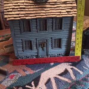 Saltbox Miniature Building Primitive Vinyette - Etsy
