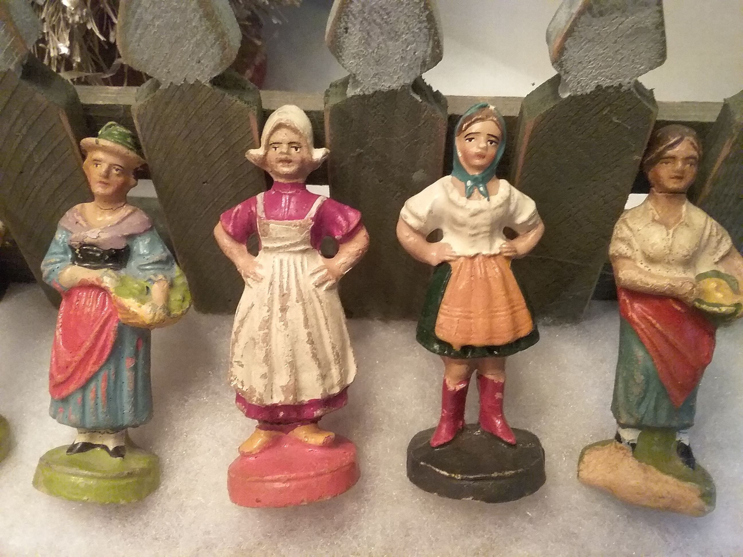 Elastolin Putz Figures - Etsy