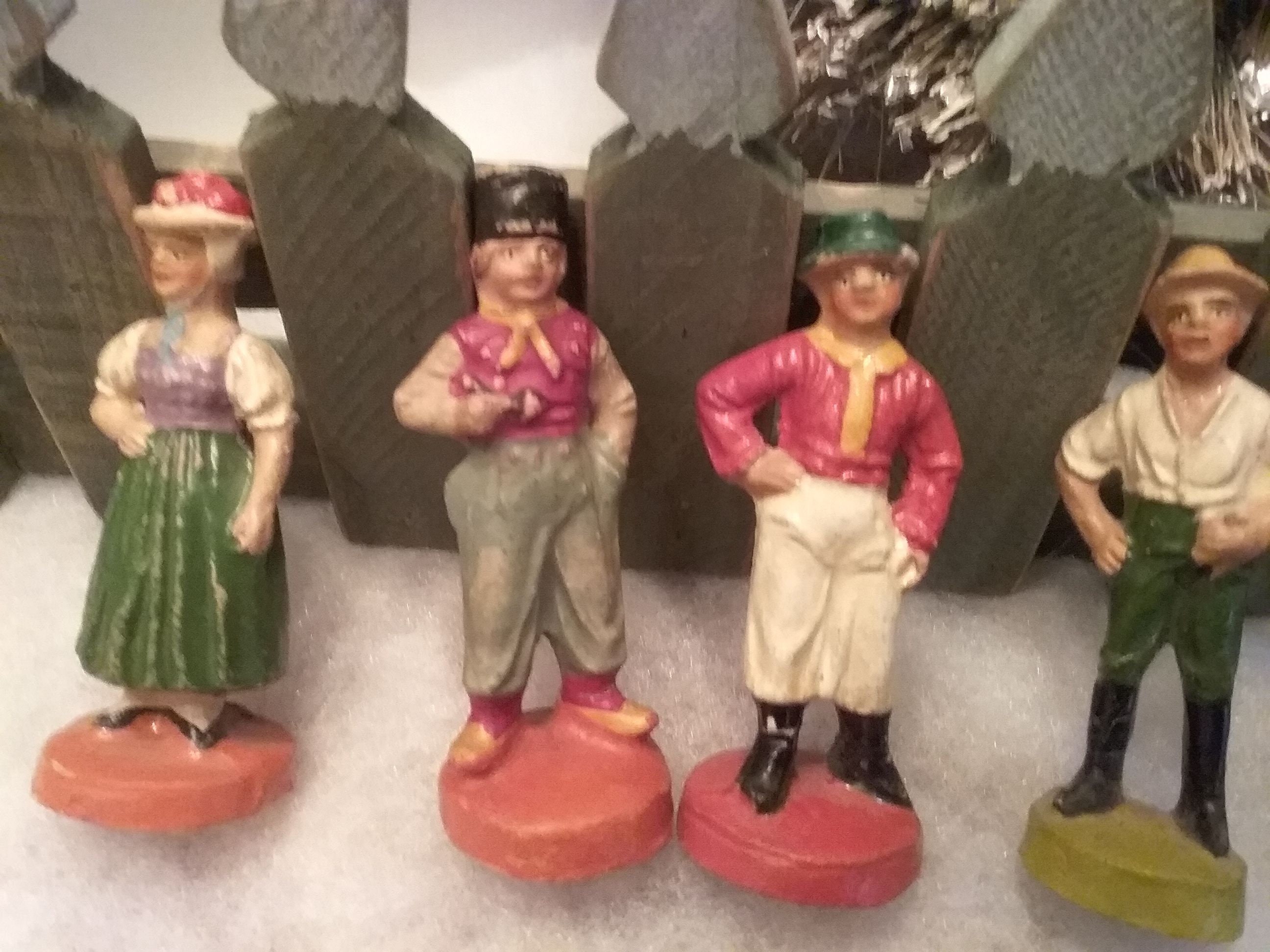 Elastolin Putz Figures - Etsy