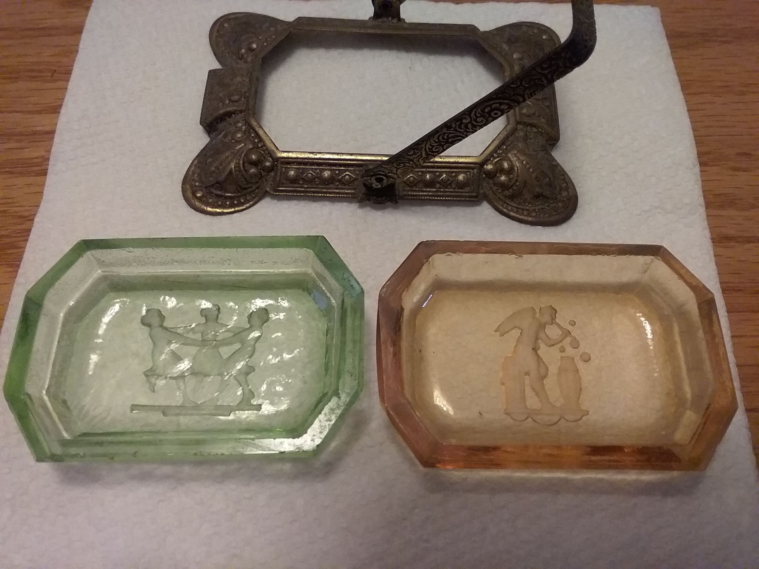 Salt Cellars With Stand, Changeable Inserts,intaglio, Reverse Carved - Etsy