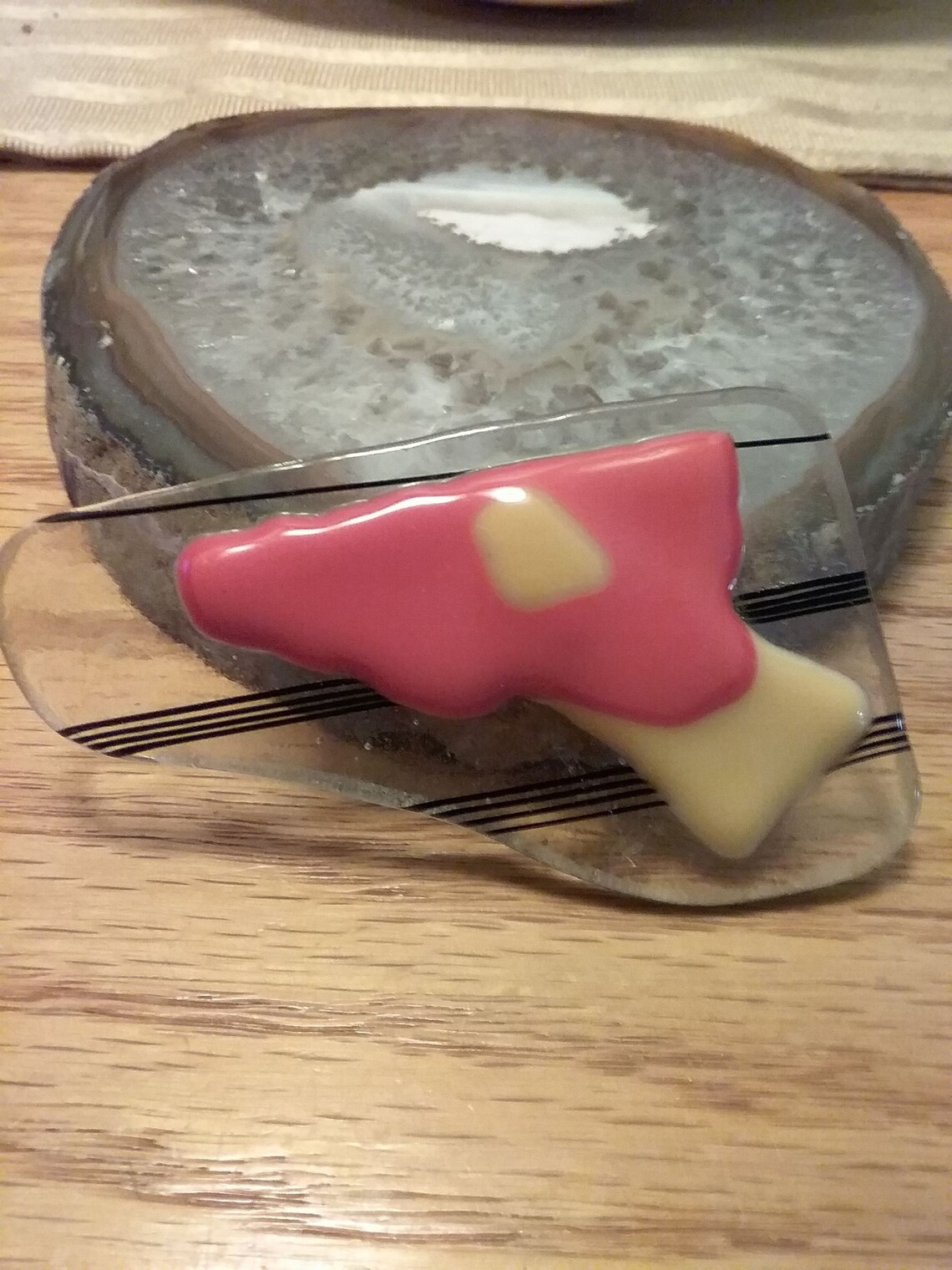 Glass Ulta Modern Glass Brooch Pin - Etsy