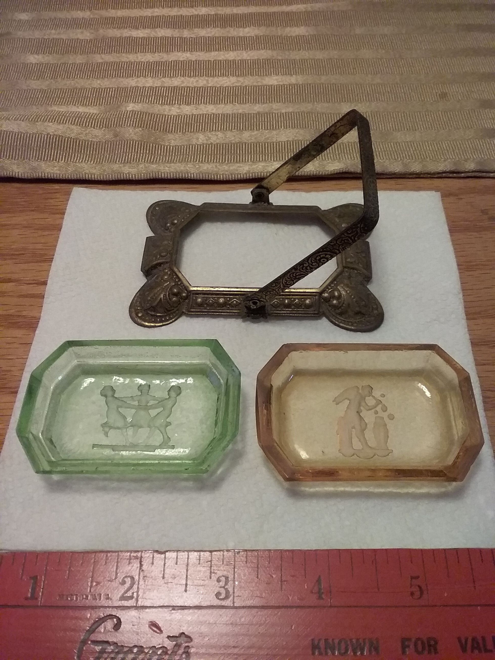 Salt Cellars With Stand, Changeable Inserts,intaglio, Reverse Carved - Etsy