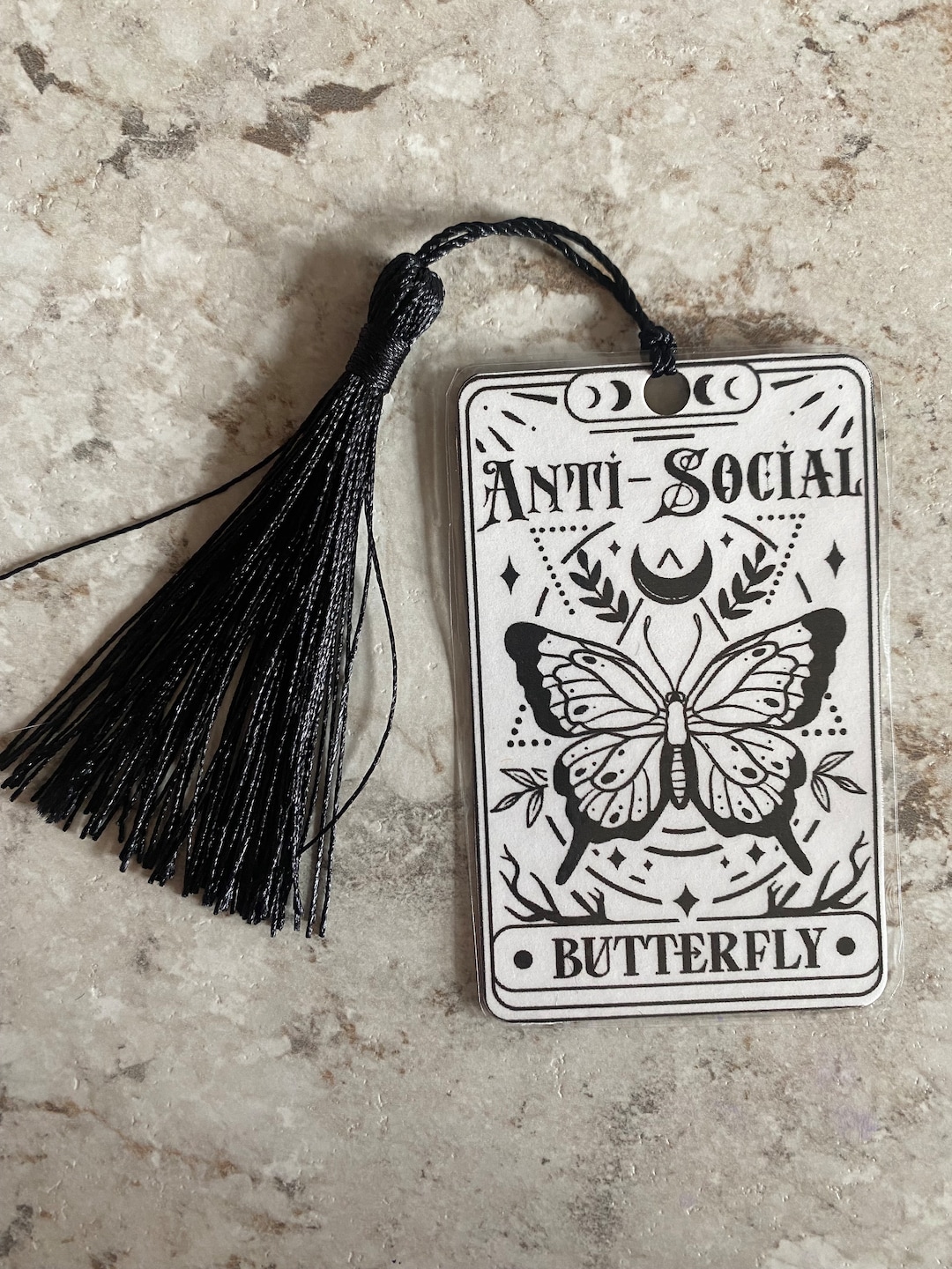 Tarot Card Funny Bookmark, Key Chain, Hanging Accessory, for Her, for ...