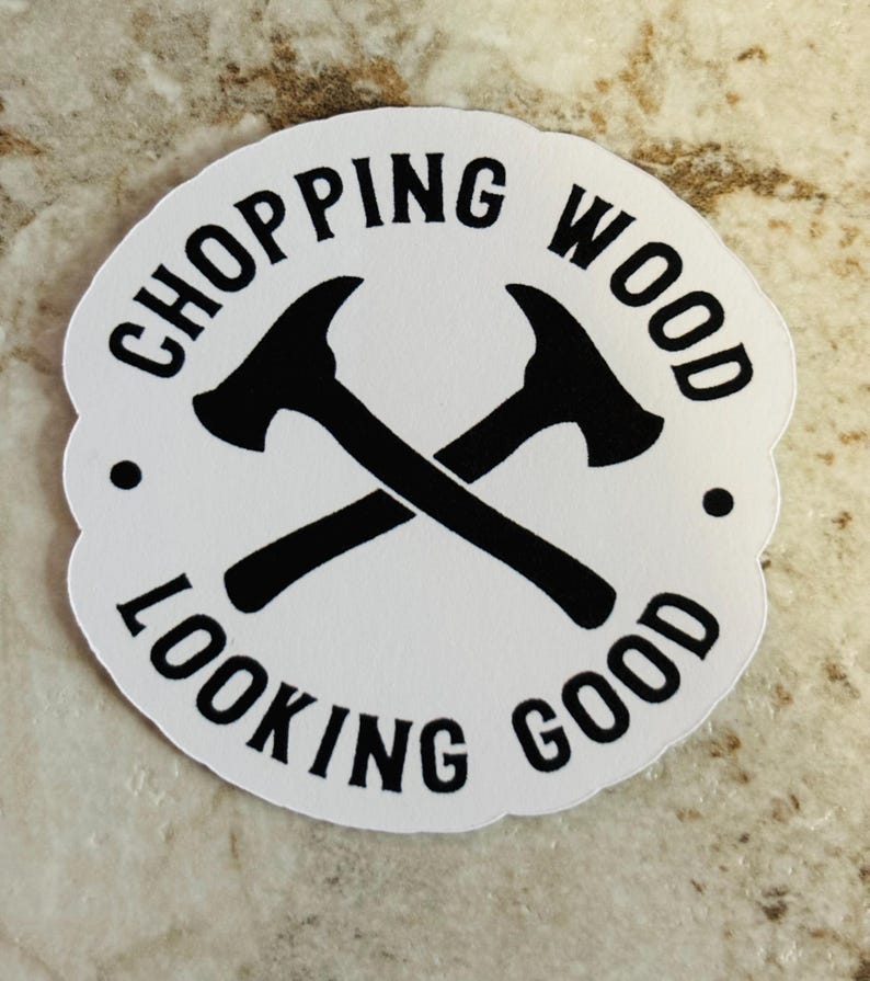 Lumberjack Logging Stickers for Him, Christmas Gift, Stocking Stuffer ...