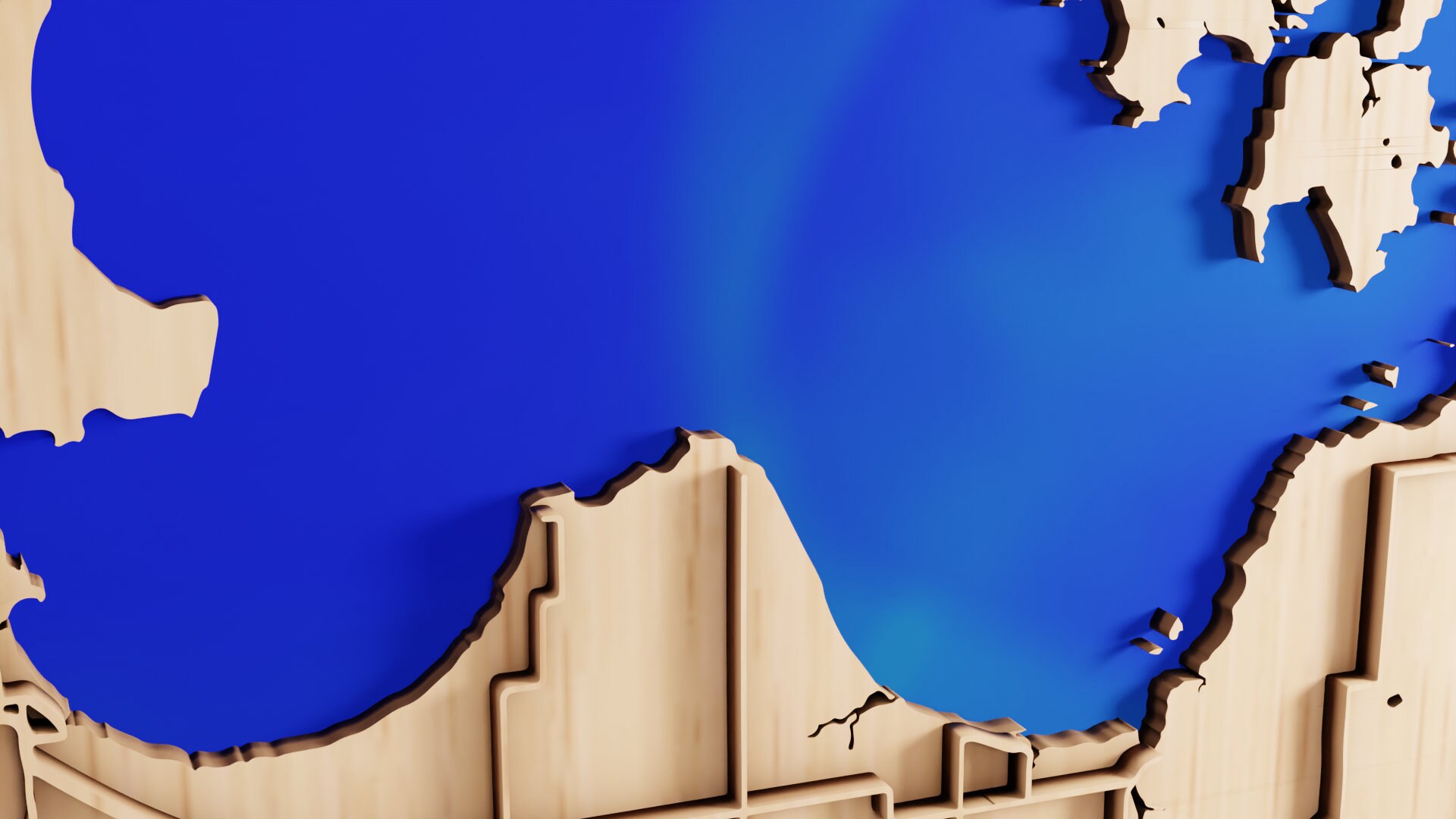 Lake of the Woods Wood Map - Custom Message - Laser Cut - Includes ...