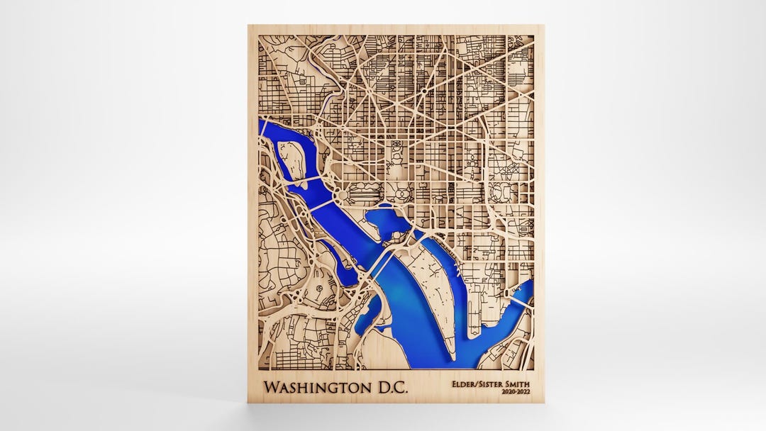 Valentine's Day Map - Personalized Wood Map - Couples Gift - Custom ...