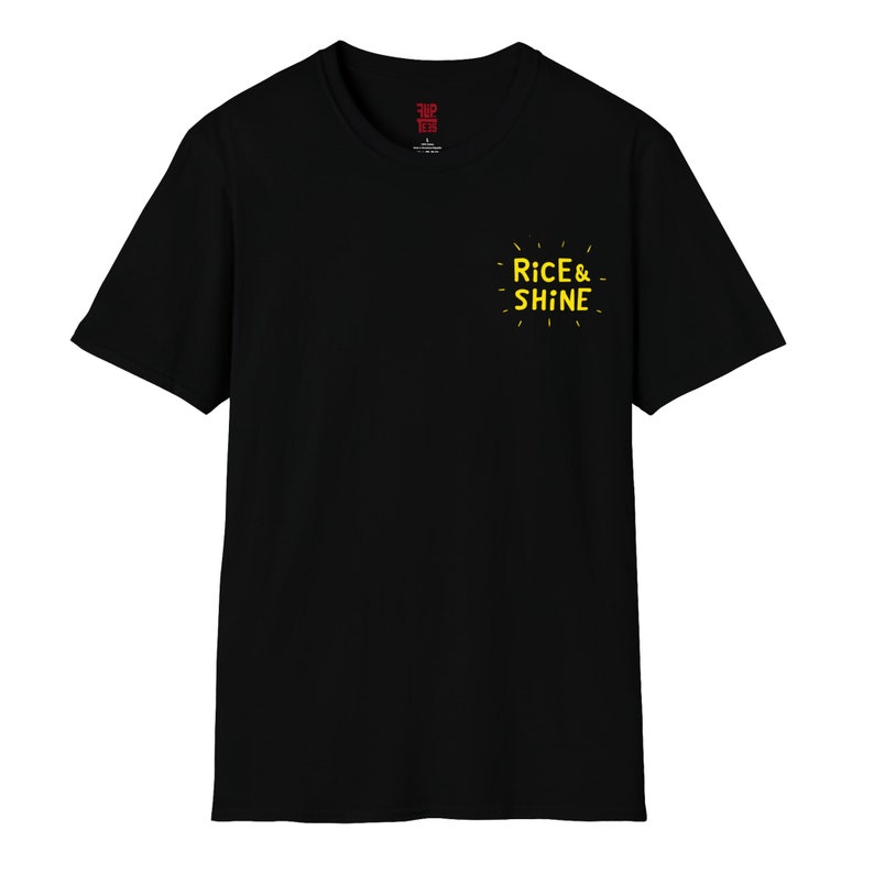 Filipino Rice and Shine Unisex Softstyle T-shirt | Asian Themed Graphic ...