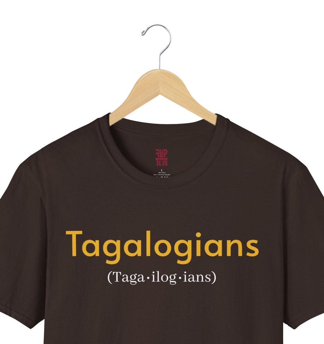 Tagalogians (taga-ilog) Tribe -unisex Softstyle T-shirt | Tagalog ...