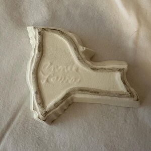 Vintage Annie Laura Hand Painted Porcelain Trinket Dish, New York, Lake ...