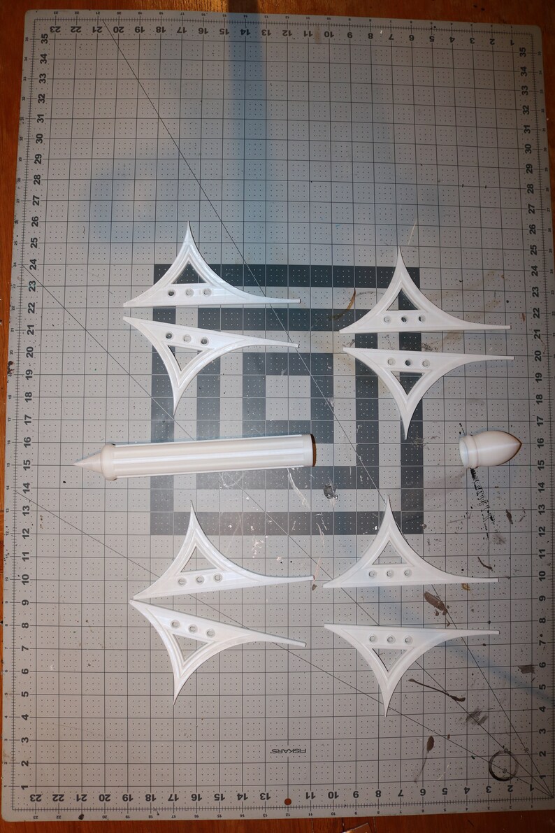 3D Printed Mace - Etsy