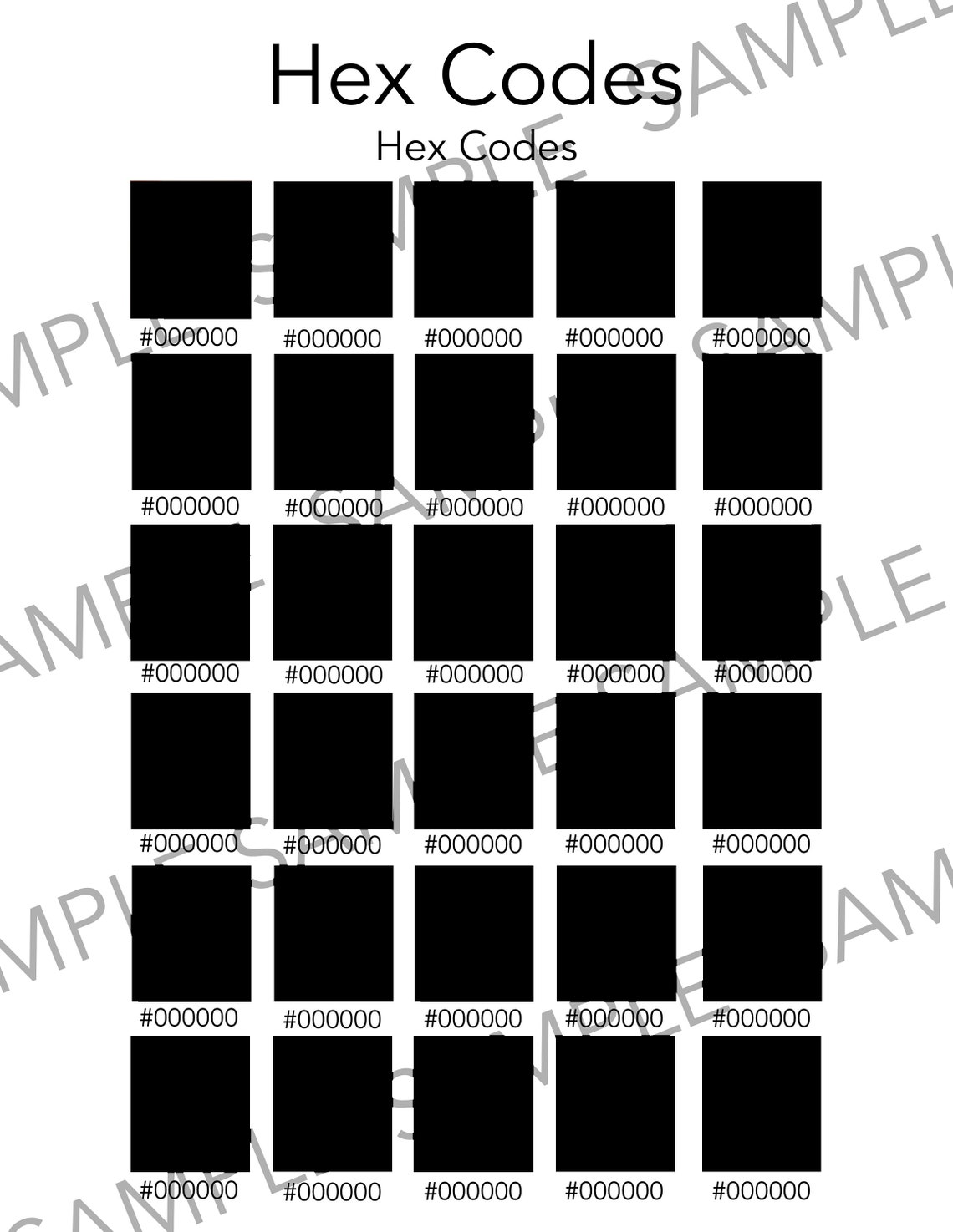 Nordic Forest Procreate Color Palette, HEX Codes, Winter Christmas ...