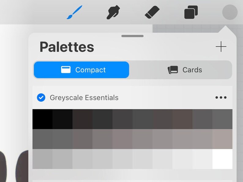 Procreate Color Palette Greyscale Essentials | Neutral Colors | Digital ...