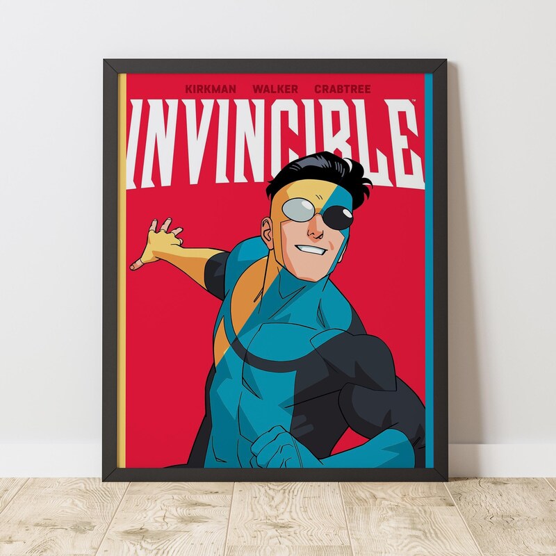 Invincible Poster - Etsy