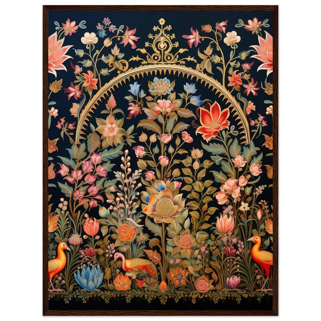 Rustic Indian Wall Decor, Vintage-style Tribal Artwork, Ethnic Home ...