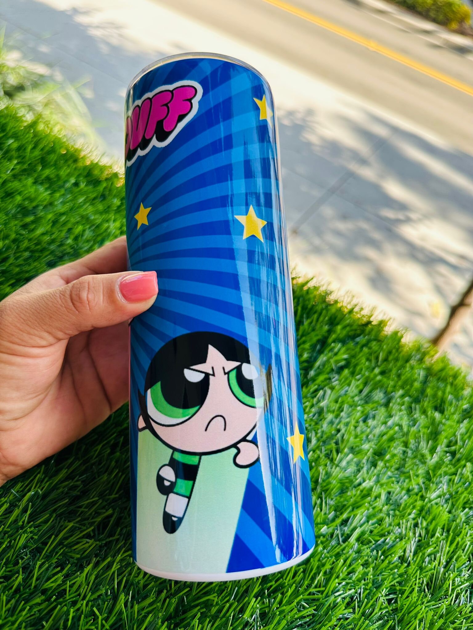 Tumbler Powerpuff Girls Blue - Etsy